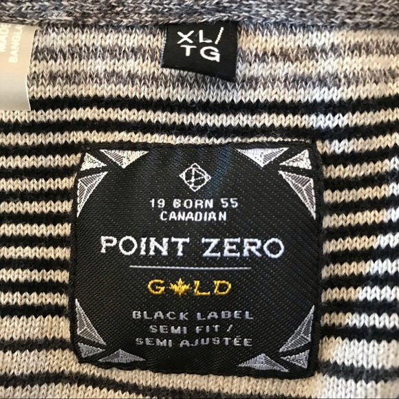 Point Zero | Sweaters | Mens Point Zero Hooded Sweater | Poshmark